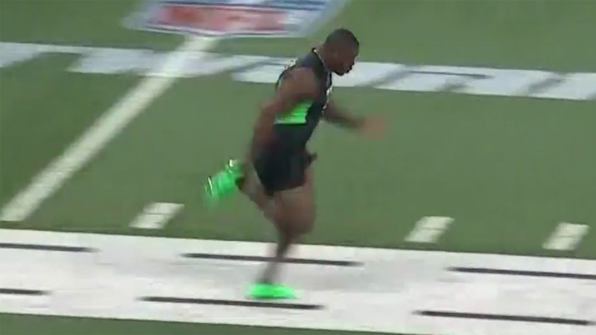 NFL hopeful's embarrassing wardrobe malfunction