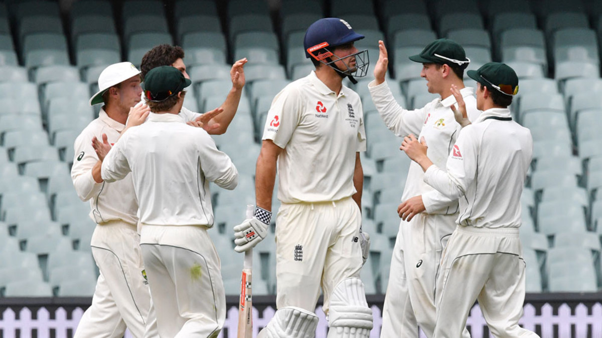 Ashes 2017: England bats crash in Cricket Australia XI tour game | Nine ...