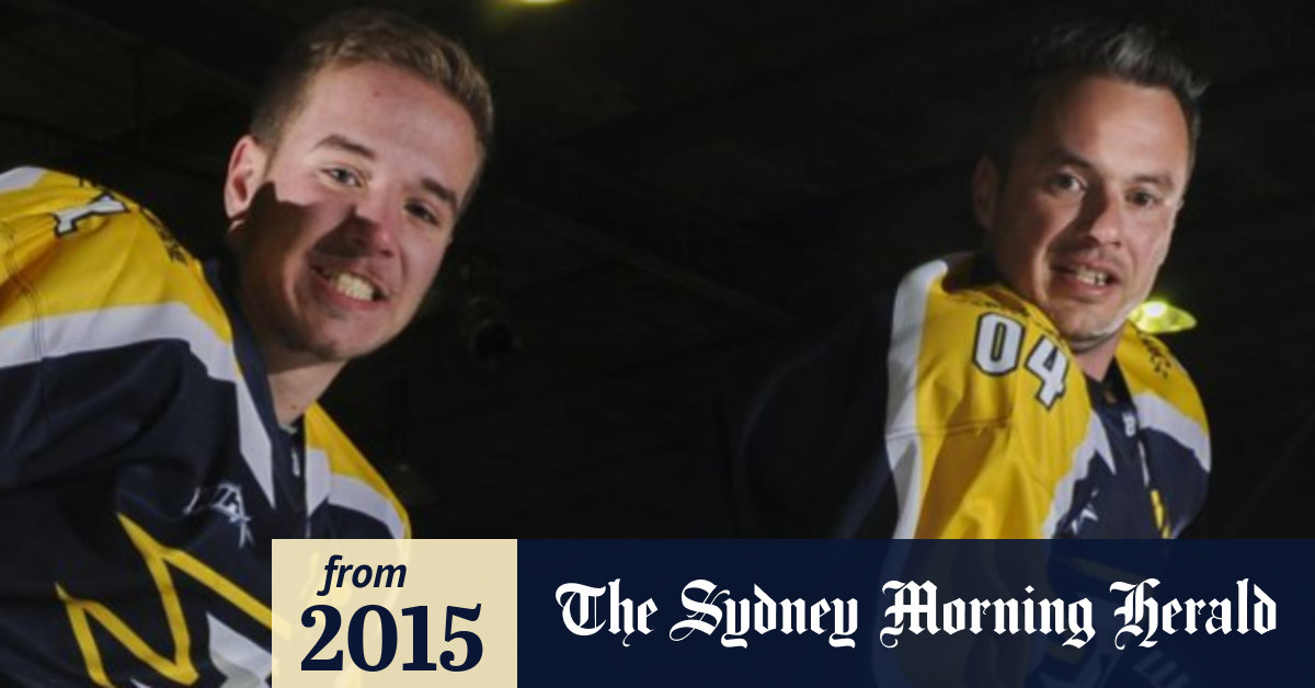 Canberra Brave father and son make history in the Australian Ice Hockey ...