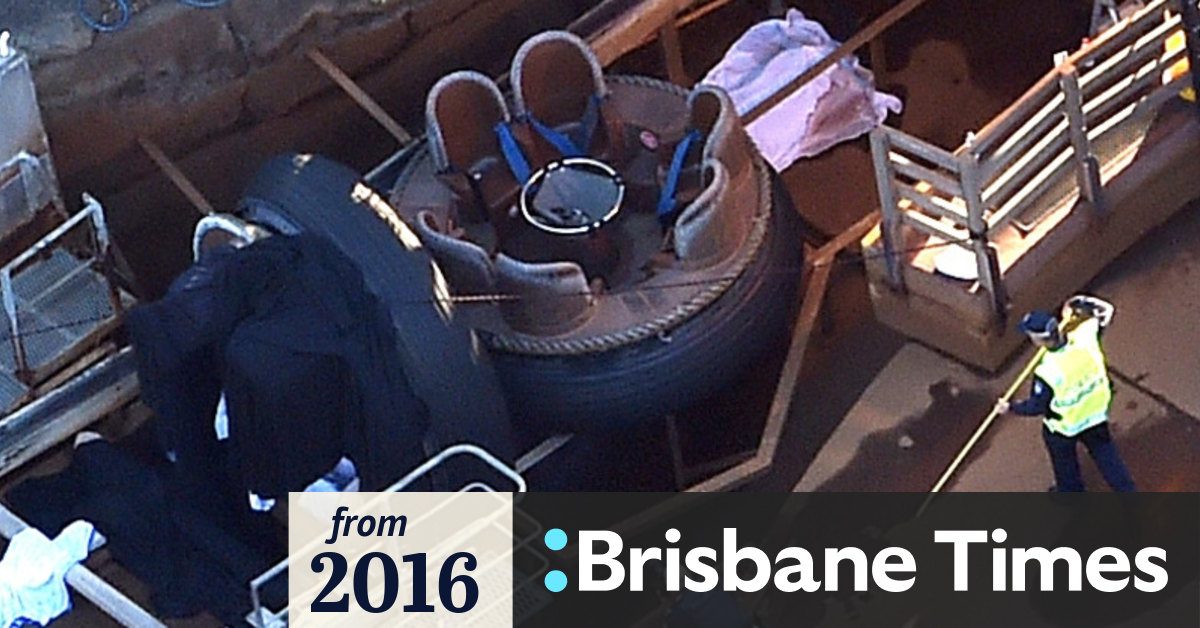 Fatal Dreamworld accident captured on CCTV