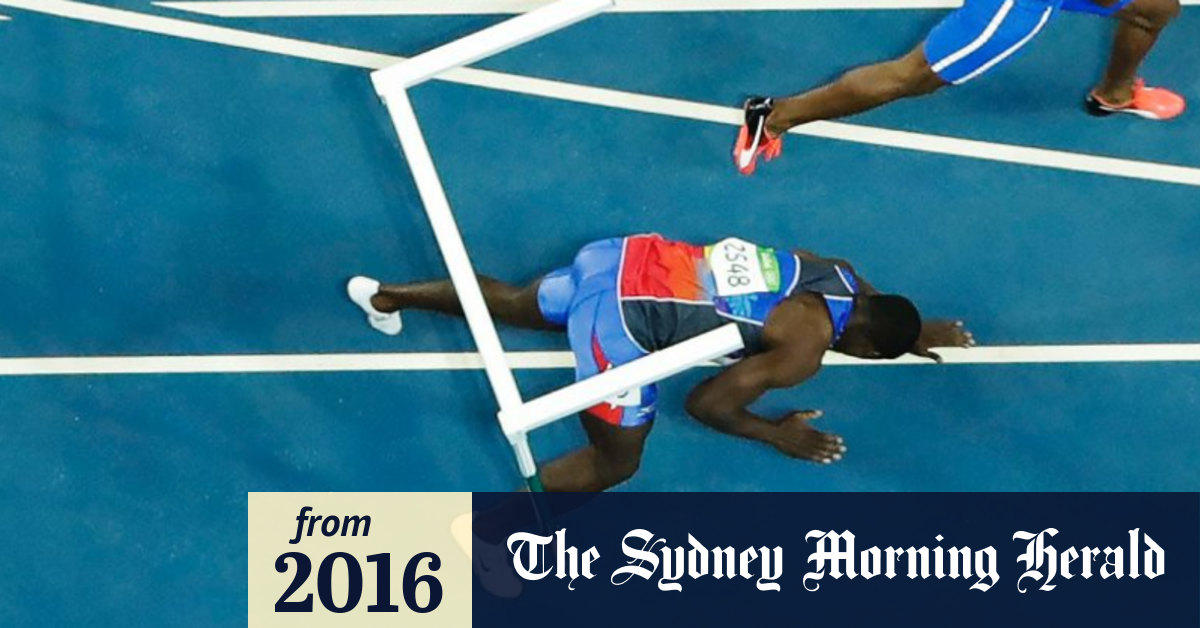 Haiti hurdler Jeffrey Julmis draws huge cheers at Rio Olympics after ...