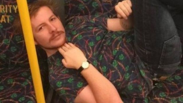 Transperth shirtfronts clothes designer over bus seat dream