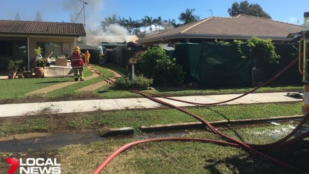 Bundaberg fire alerts police to alleged hydroponic cannabis setup