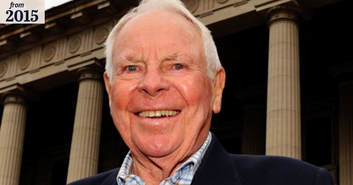 Journalist Harry Gordon dies, aged 89