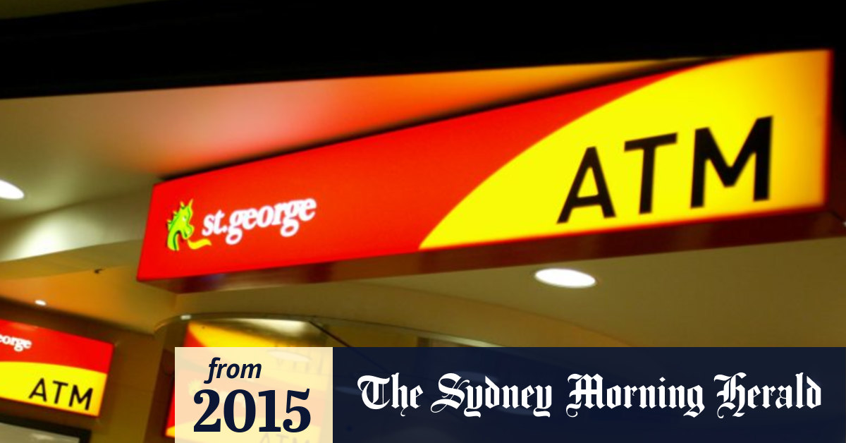 St George Bank's online banking services down