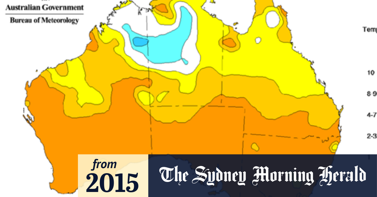 Two charts that show how Australia's climate is changing
