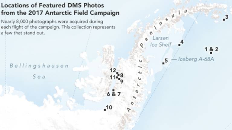 As NASA reveals stunning images, Antarctica had record low sea-ice ...
