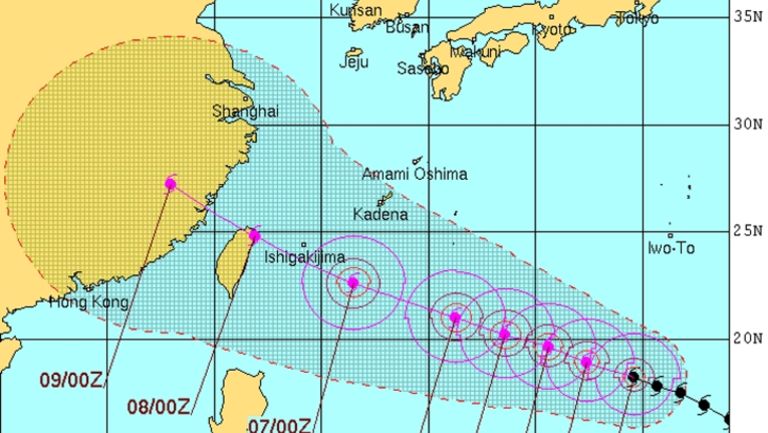 Super typhoon Soudelor powers towards Taiwan, may boost El Nino
