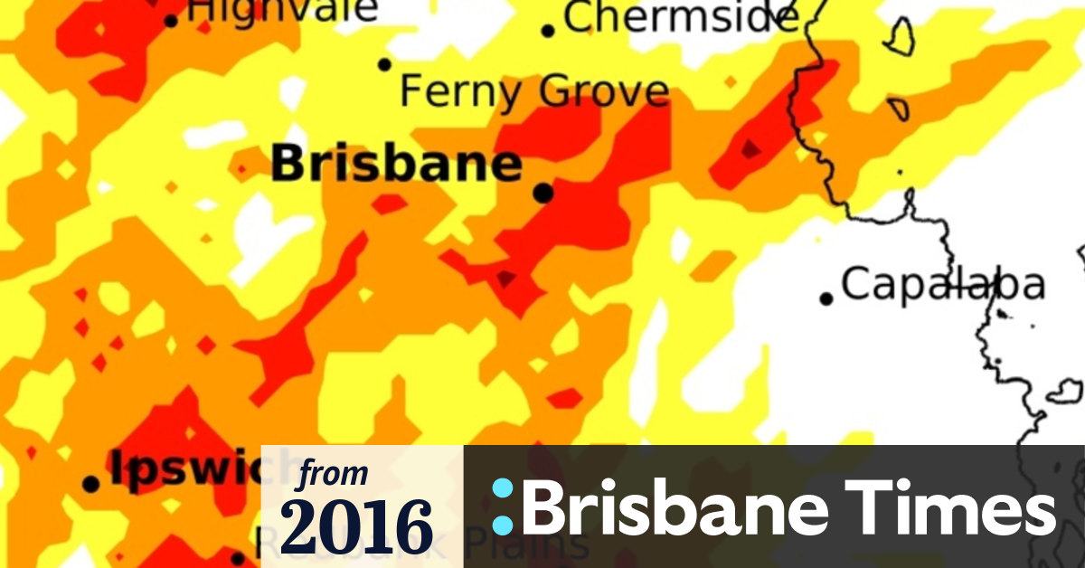 Brisbane weather: UQ storm map shows where they hit most