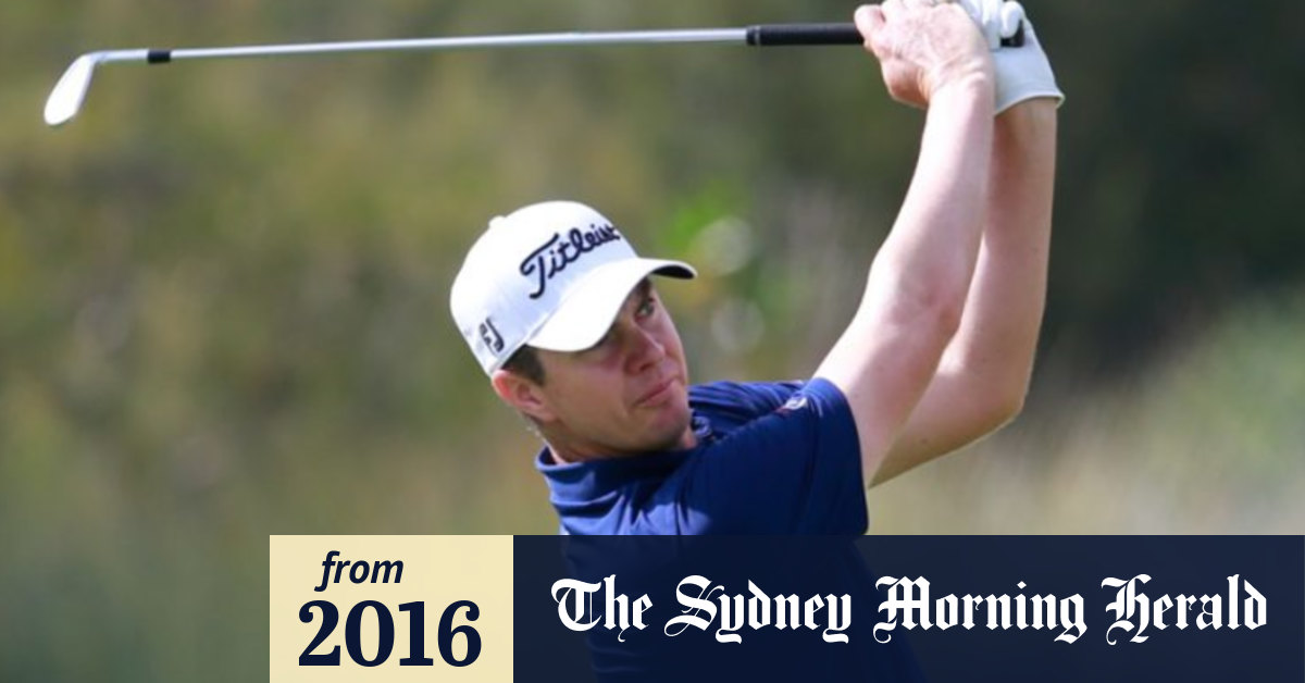 Adam Blyth recovers after near meltdown in blustery winds to win golf's ...