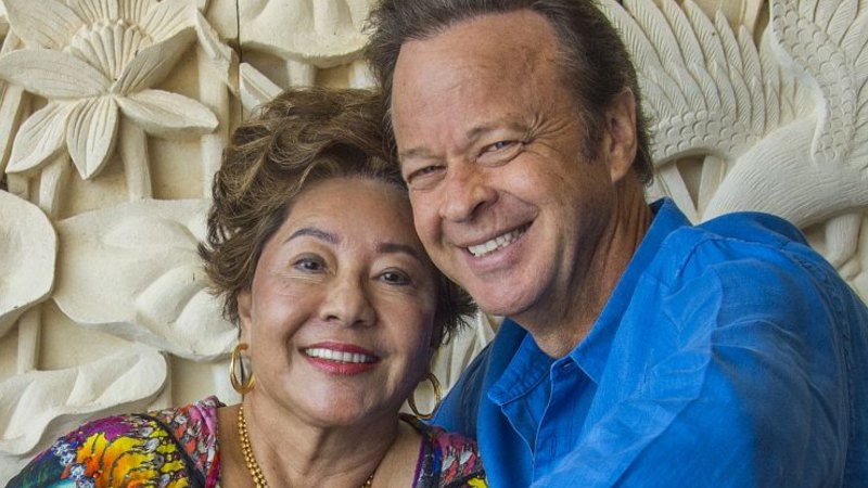 Two of us: Andrew and Julie Matthews