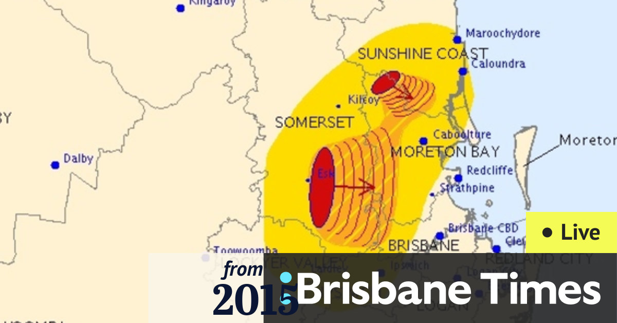 Brisbane Weather: Severe storm hits Brisbane