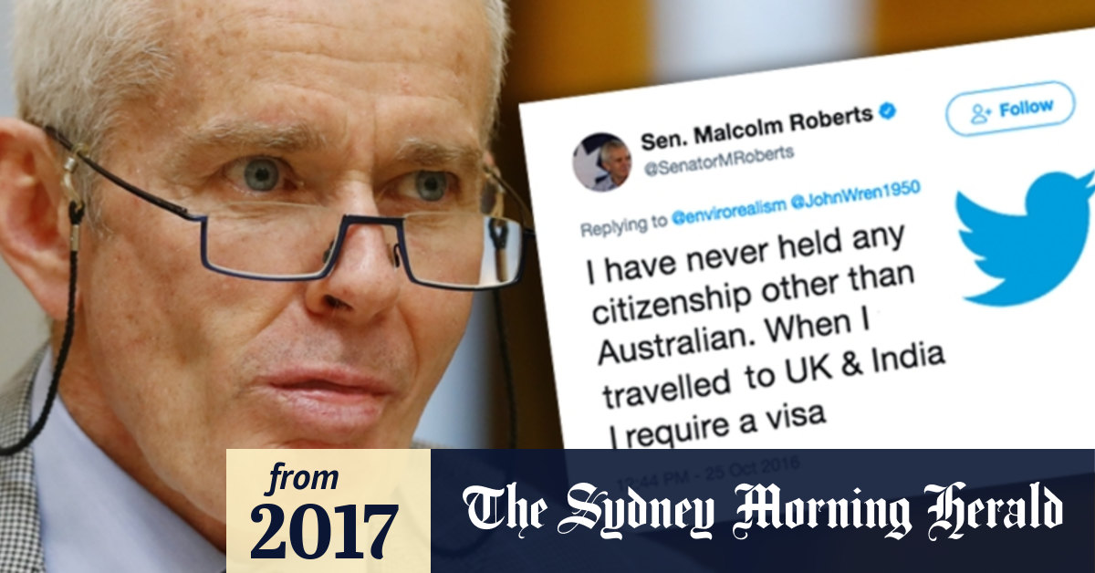 One Nation senator Malcolm Roberts denies he lied, is 'choosing to ...