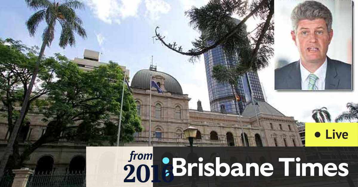 Queensland Parliament live: Question Time November 3, 2106