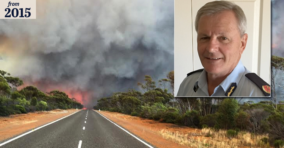 Goldfields firefighter Trevor Tasker saves people from driving into ...