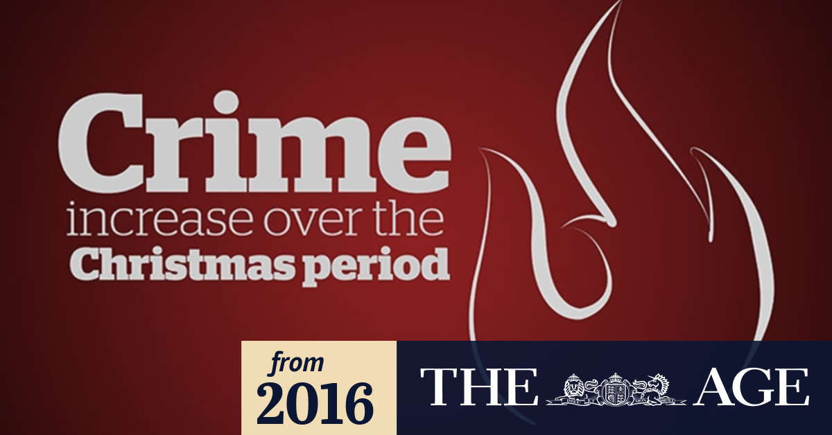 Video: Which crimes increase over Christmas?