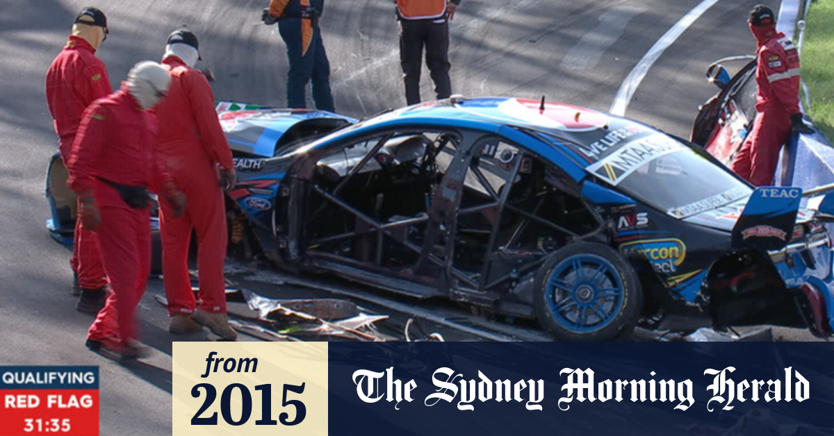 Bathurst 1000: Chaz Mostert airlifted to hospital after crash during ...