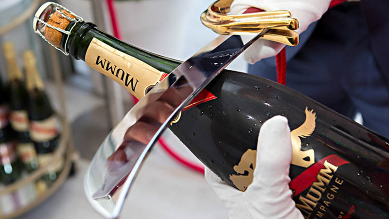 Video: The art of sabrage in five easy steps