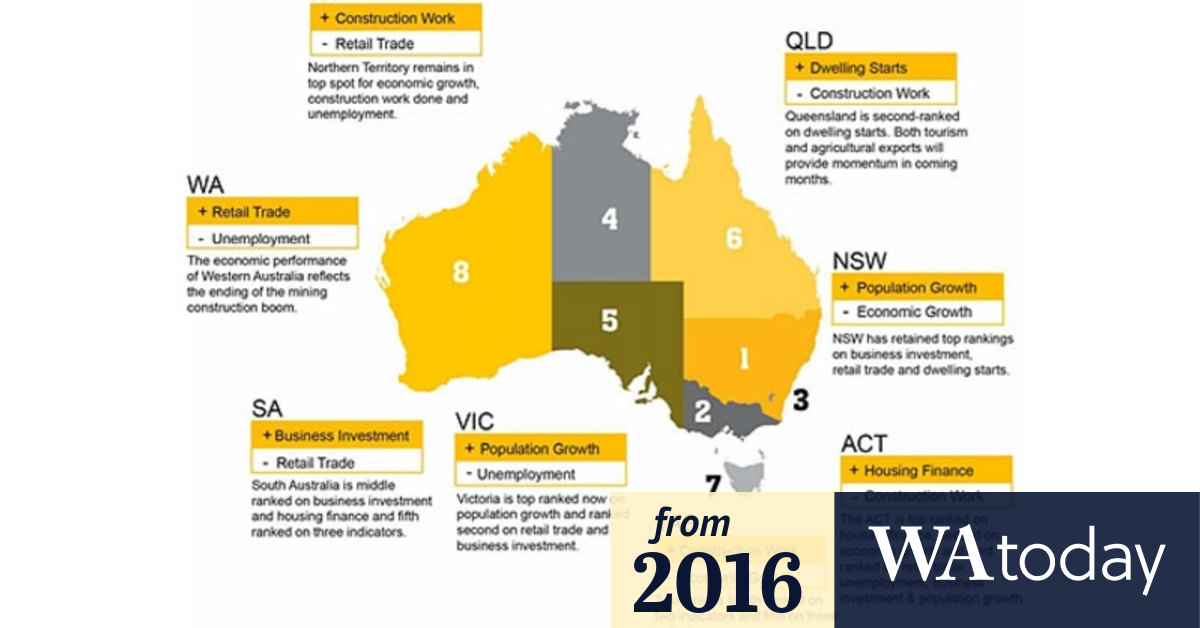 Fading mining boom makes Western Australia the country's worst economy
