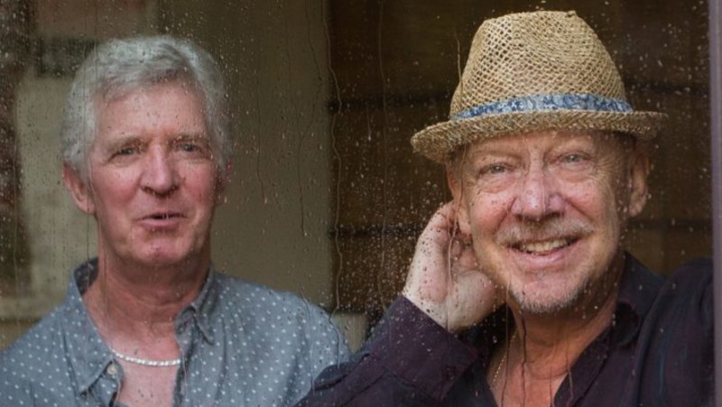 Two of us: Russell Morris and Max Parker