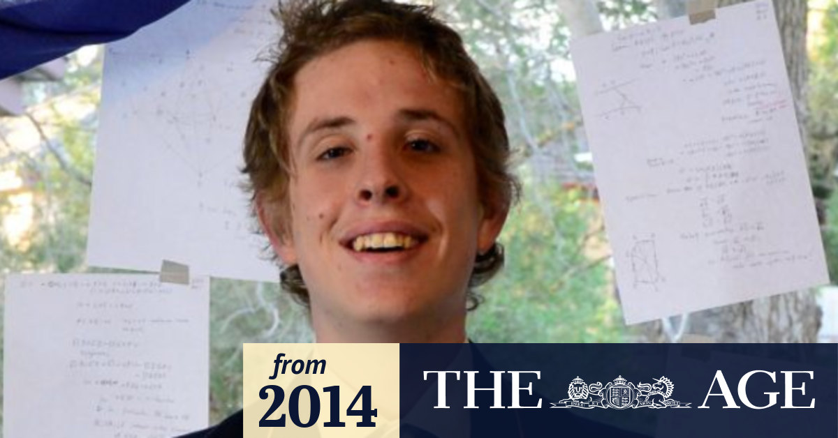 By any calculation Melbourne kid Alex Gunning was No. 1 at world maths ...
