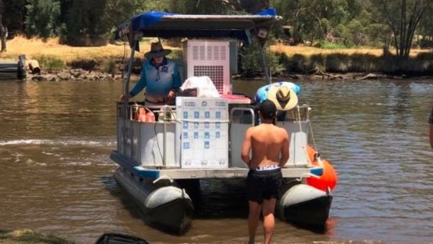Meet Perth's first floating ice cream truck