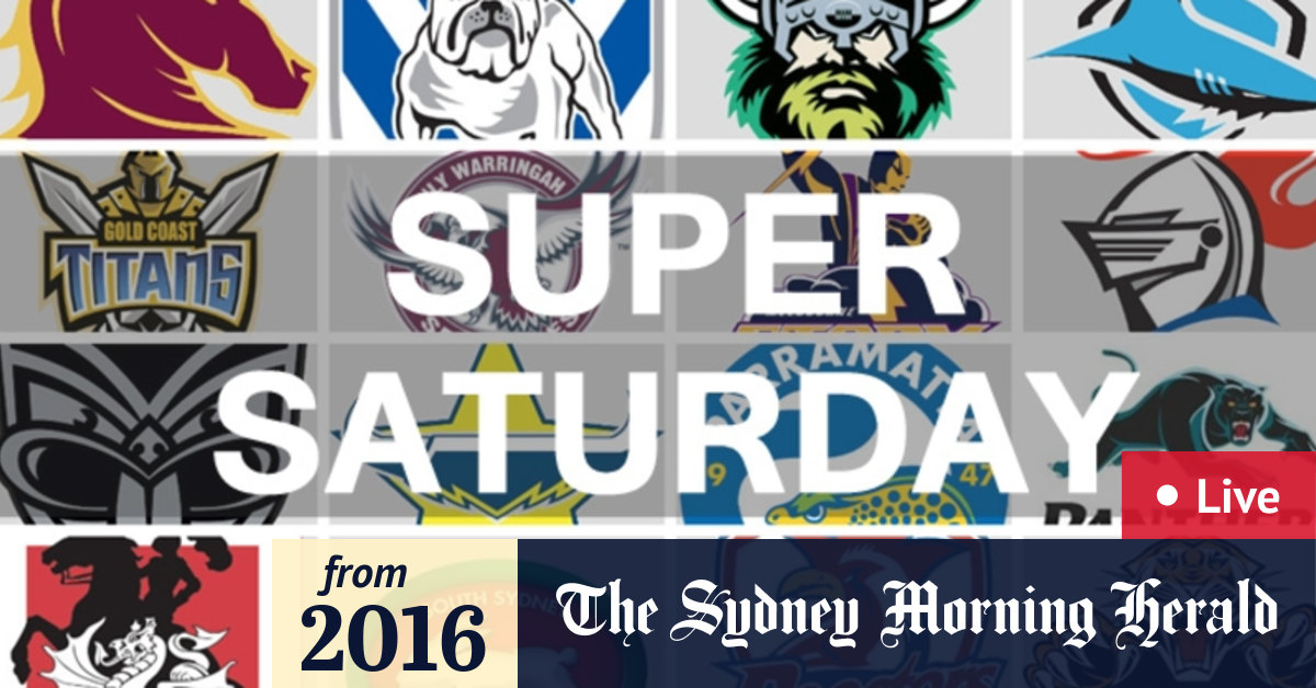 Steve Mascord's Super Saturday NRL blog