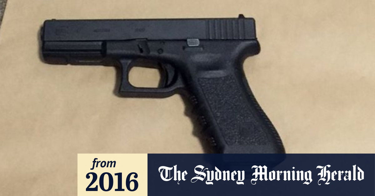 The police-issue guns, batons and handcuffs that disappear