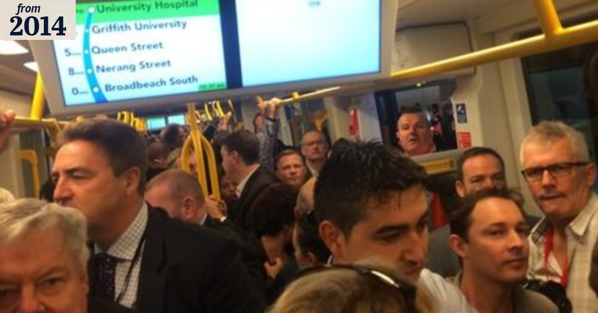All aboard - GC light rail takes off