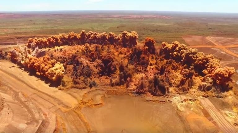 BHP breaks mine blast record with 11m tonnes of ore at Jimblebar mine