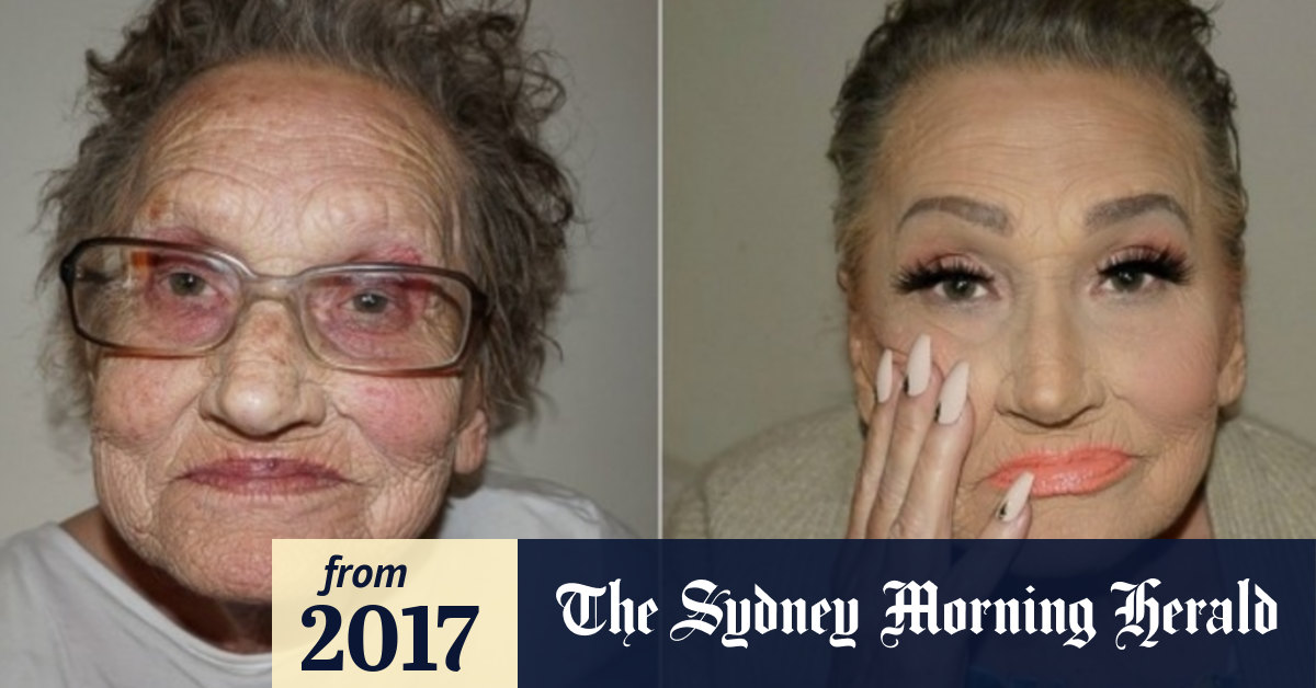Grandma turns 'glam-ma' in viral makeup tutorials