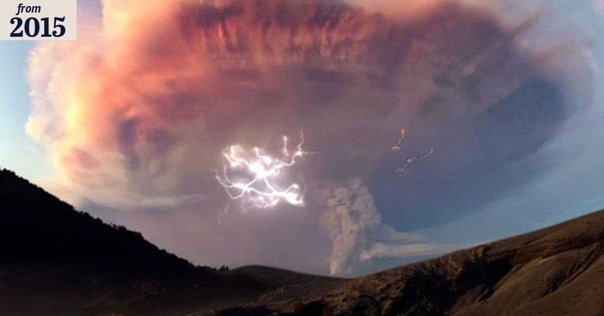 BBC faked dramatic 'dirty thunderstorm' volcano scene for natural ...