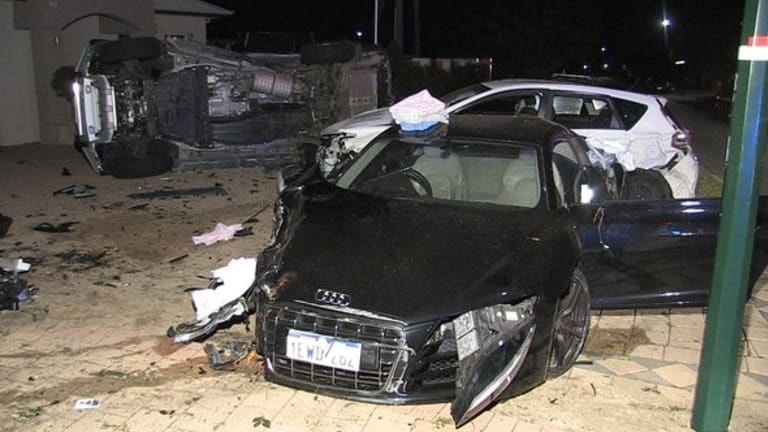 Supercar driver charged with drink-driving after Attadale Audi R8 crash