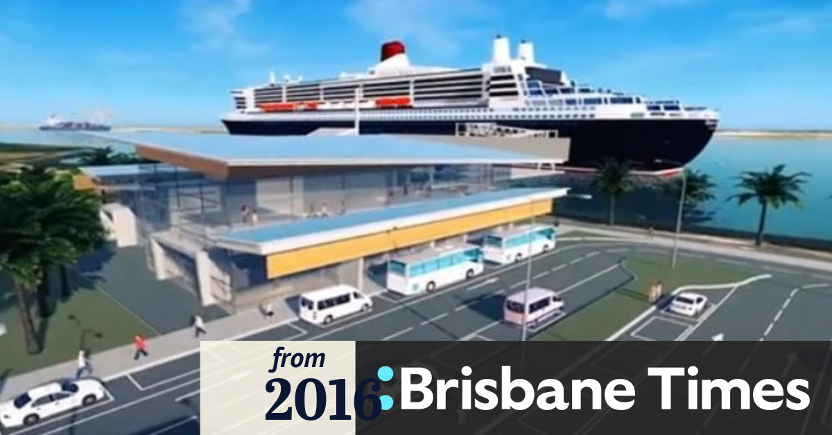 Brisbane's $100 million cruise ship terminal gets closer