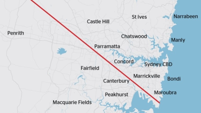 How Sydney's planners are using the 'Latte Line' to try and reshape the ...