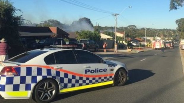 Duncraig house fire forces road closure