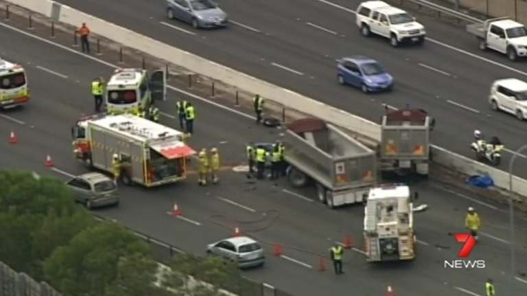 Brisbane traffic: Pacific Motorway crash kills two
