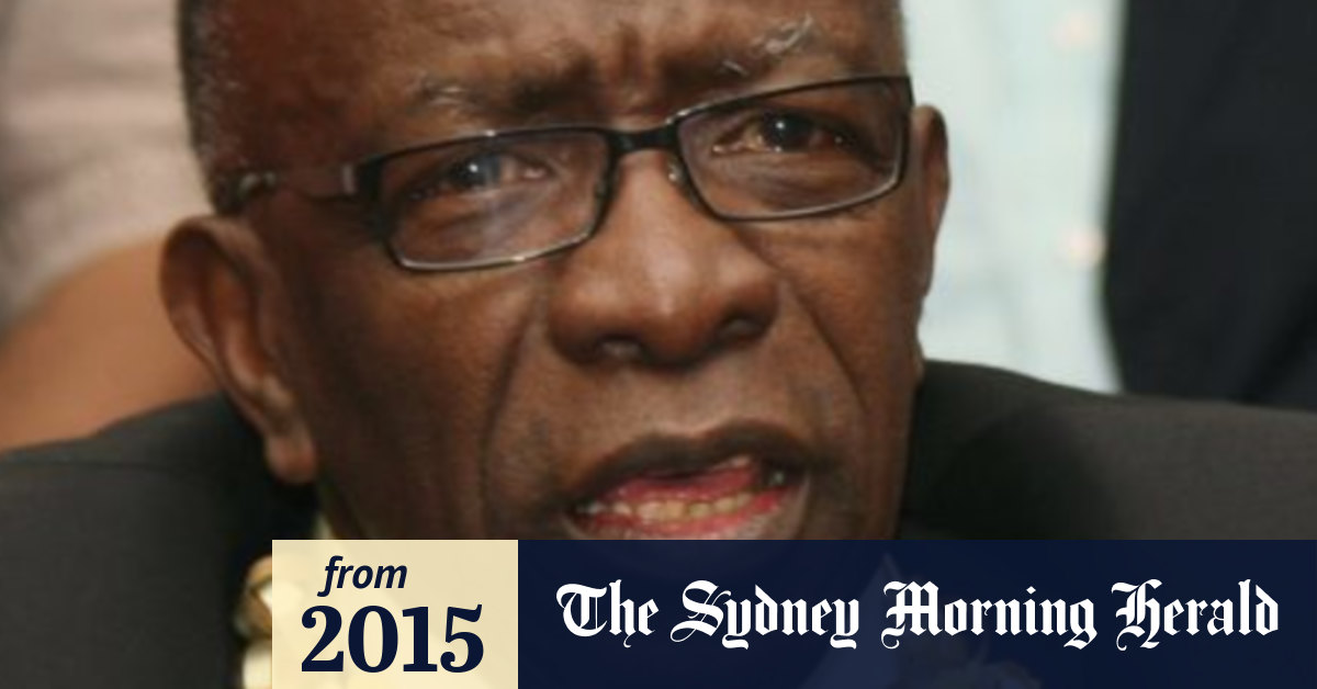 FIFA corruption probe: Jack Warner says US can't guarantee him a fair trial