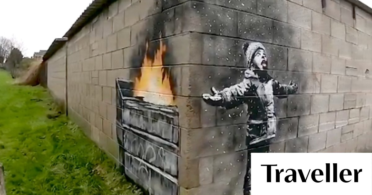 Banksy's new artwork in Port Talbot, Wales: A comment on air pollution