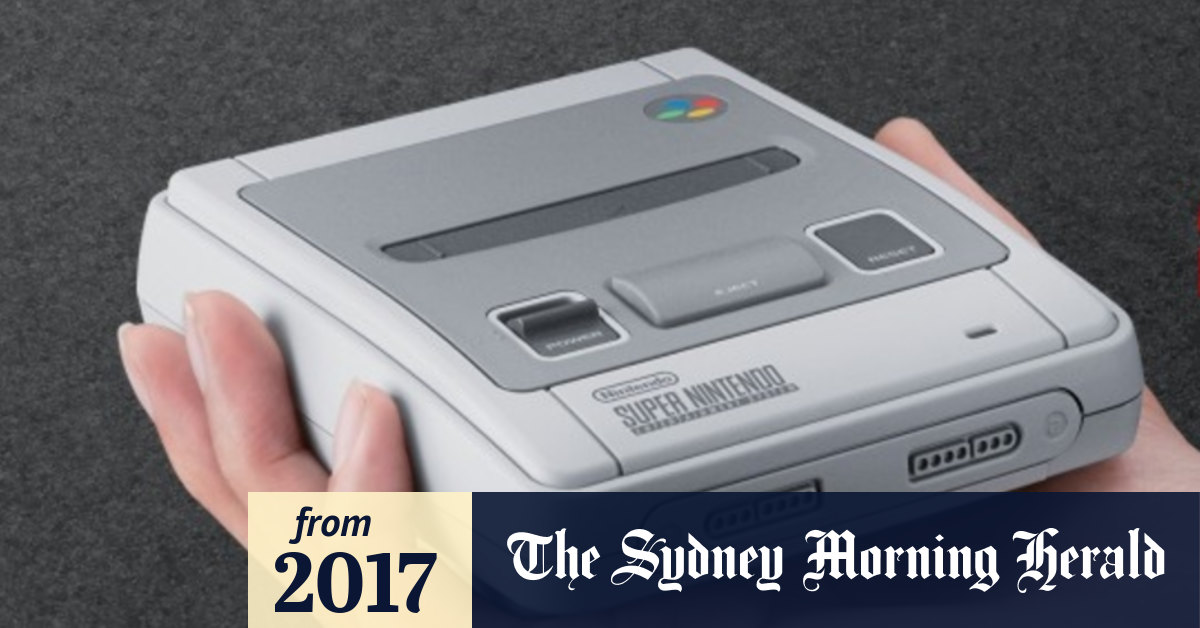 Nintendo announces mini Super Nintendo console with stellar line-up of ...