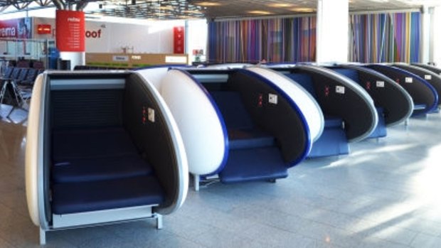 Where to find the best airport sleeping pods?