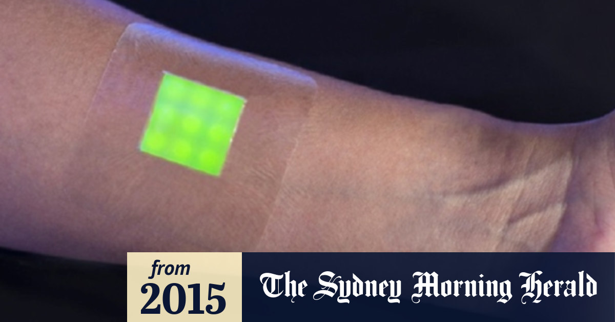 Bandages change colour to warn wearers of infection