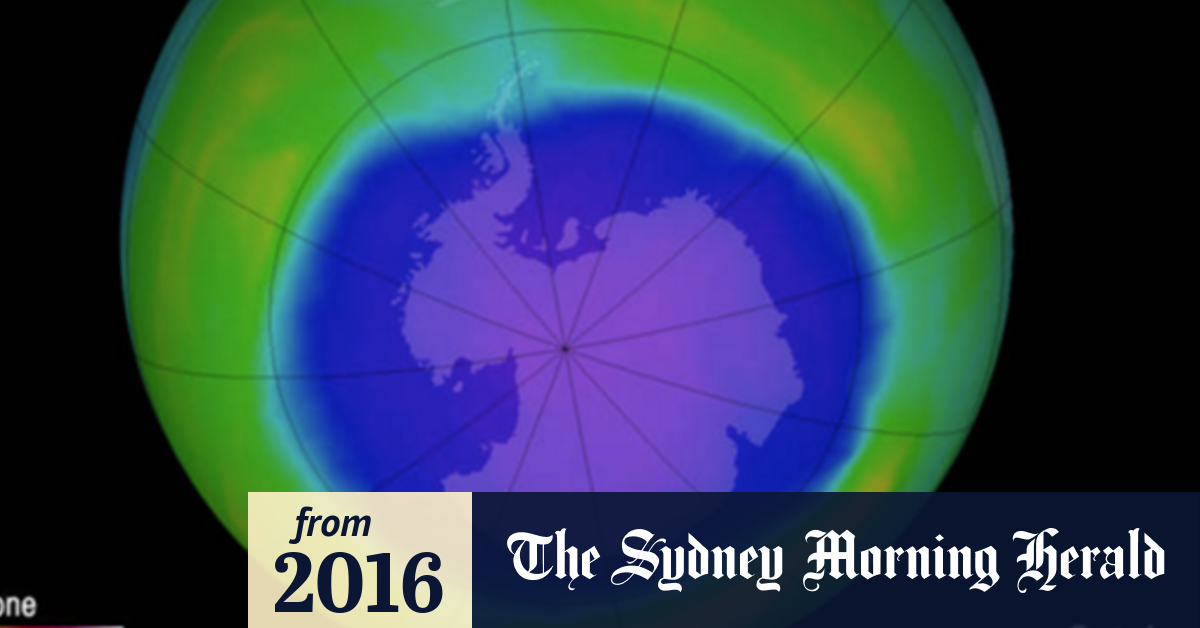 Antarctic ozone hole has finally started to heal, scientists report