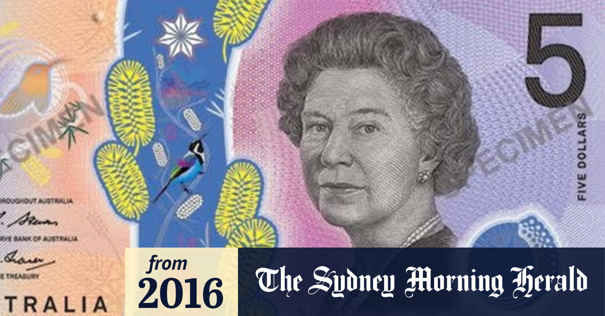 New $5 note revealed by Reserve Bank of Australia
