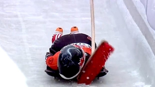 Skeleton rider Jane Channell's brush with danger in World Cup