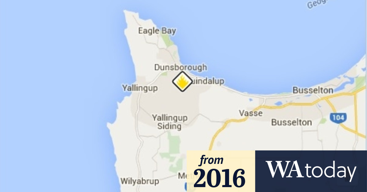 WA fires: Bushfires south of Dunsborough downgraded