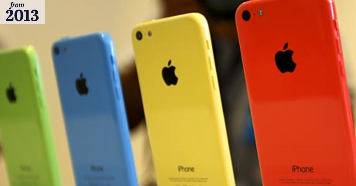 yellow iphone 5c