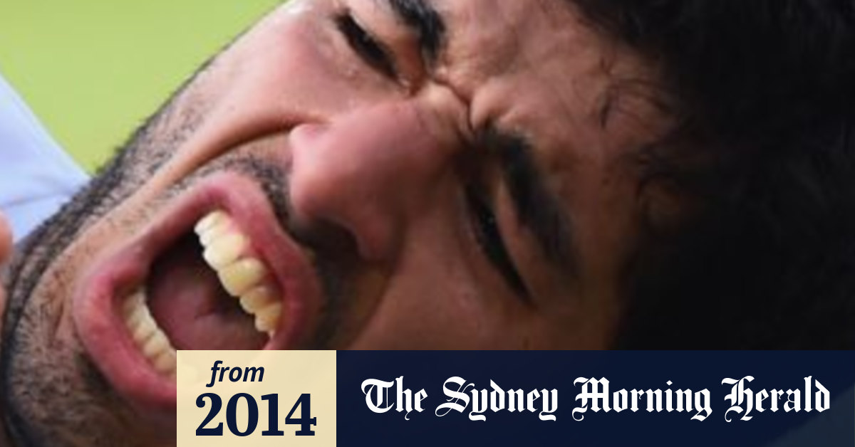 Suarez gets the vampire treatment as World Cup bite goes viral