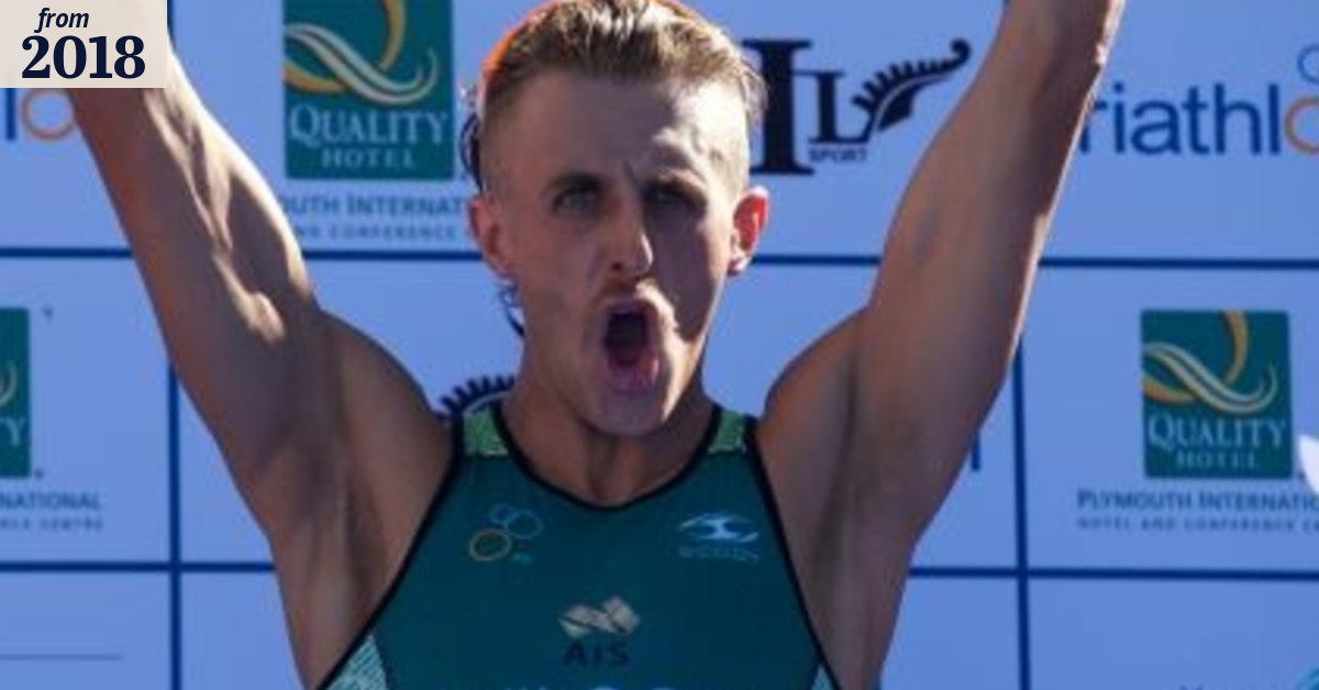 Canberra triathlete Declan Wilson triumphs in breakthrough World Cup ...