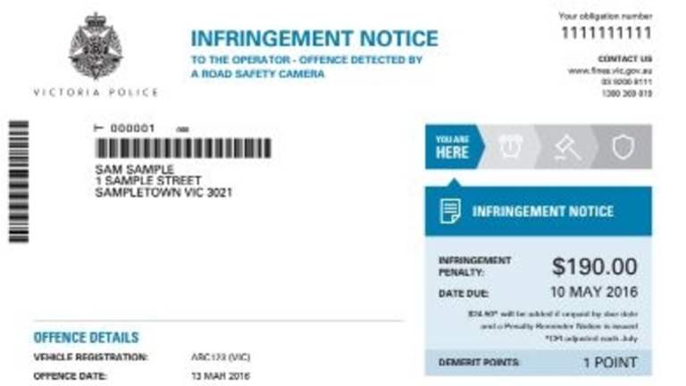 Online scammers sending fake police fines